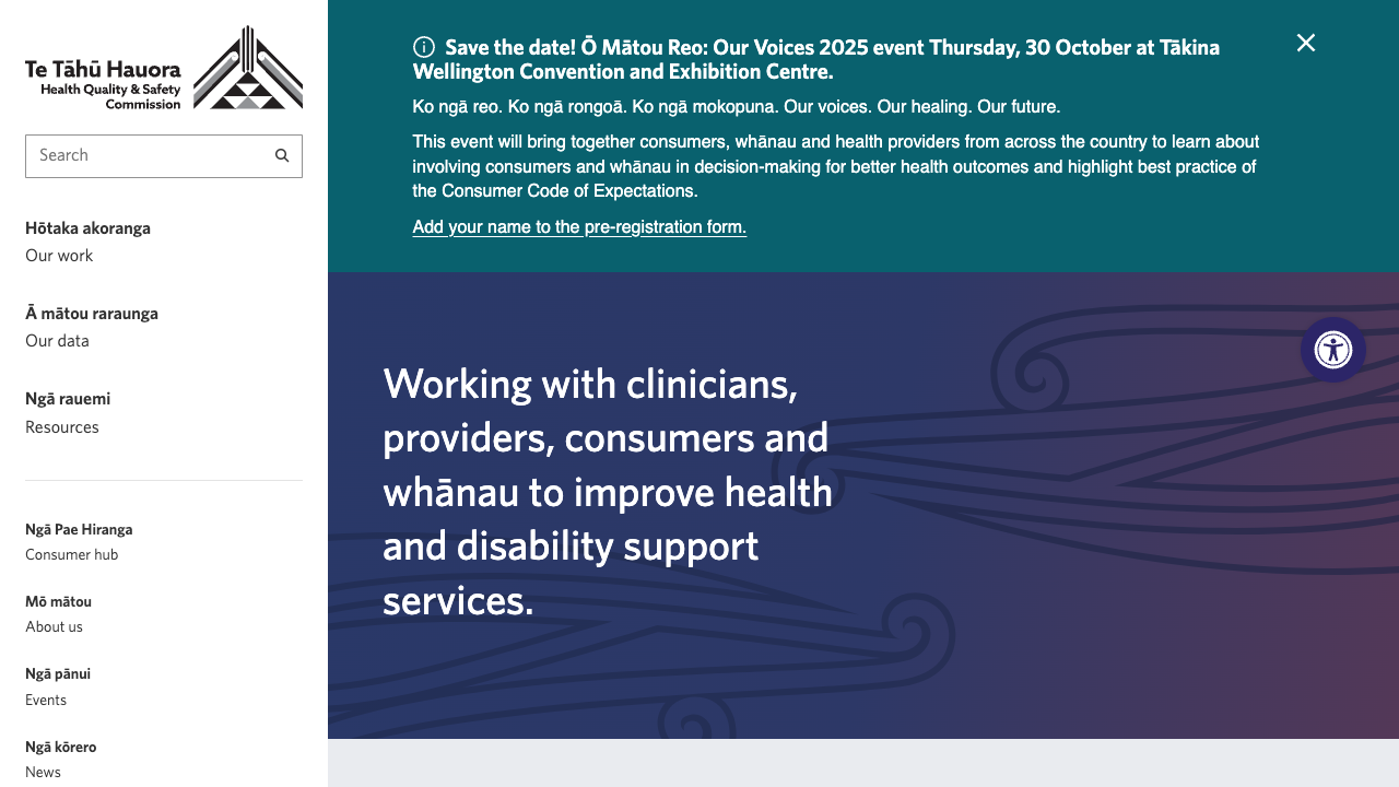 Scrape hqsc.govt.nz | Bytewells
