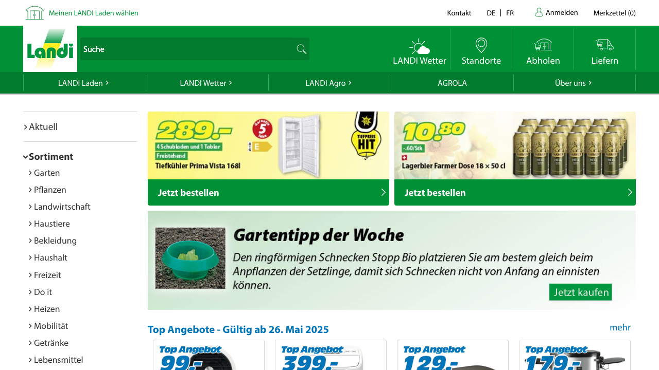 Scrape landi.ch | Bytewells