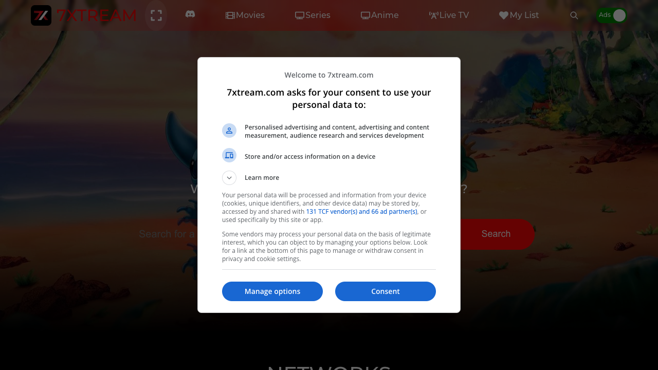 Scrape movies.7xtream.com | Bytewells