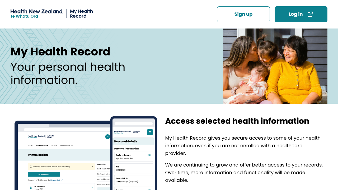 Scrape my.health.nz | Bytewells