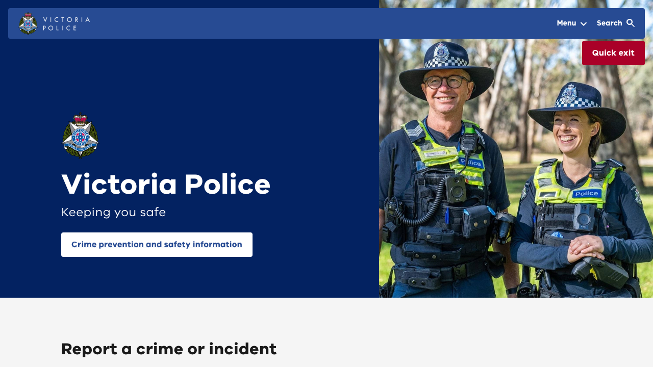 Scrape police.vic.gov.au | Bytewells
