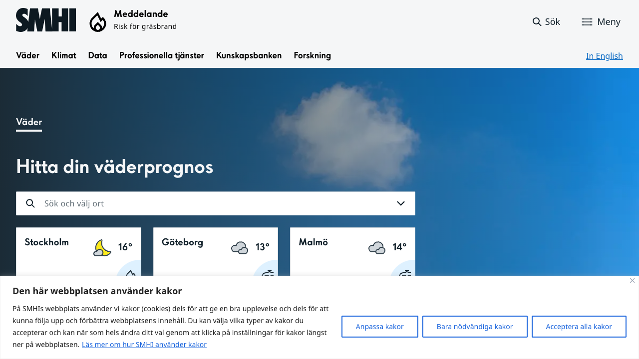 Scrape smhi.se | Bytewells