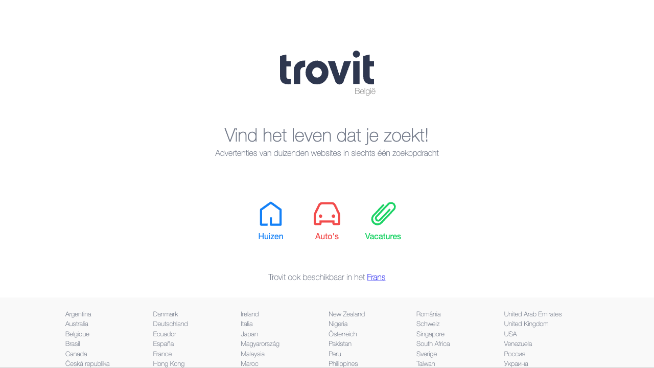 Scrape trovit.be | Bytewells