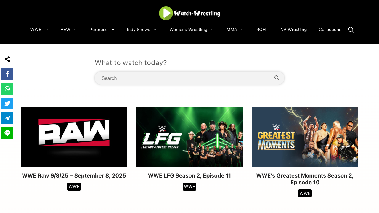 Scrape watch-wrestling.eu | Bytewells