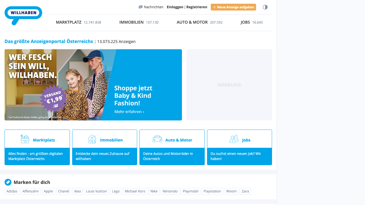Scrape willhaben.at | Bytewells