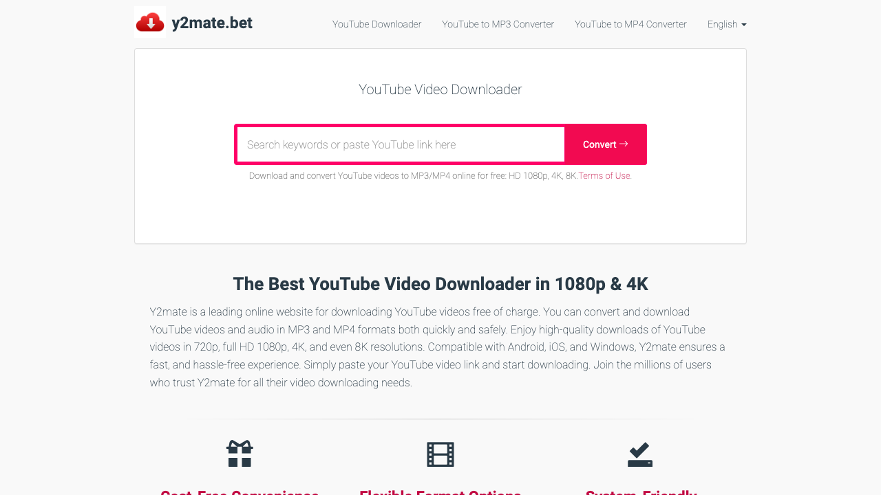 Scrape y2mate.bet | Bytewells