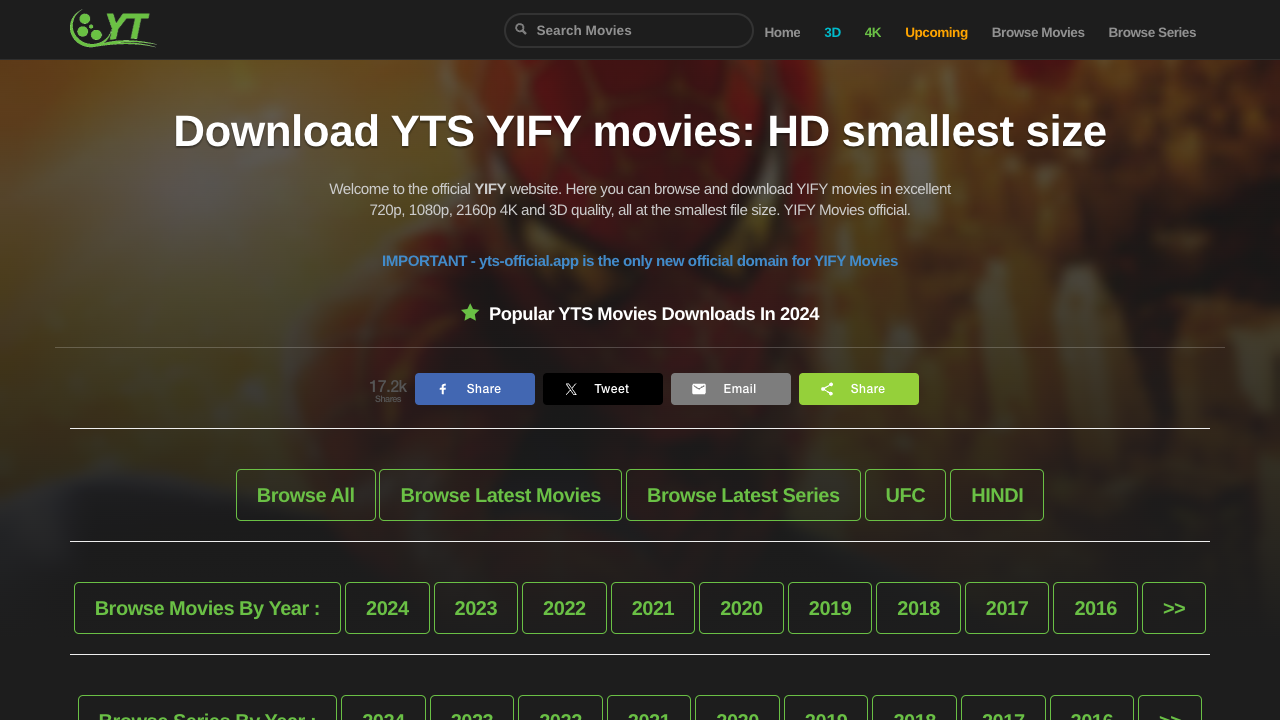 Scrape yts-official.app | Bytewells